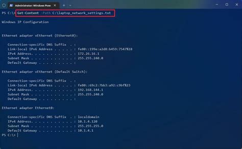 how to save command output to file using command prompt or powershell windows central