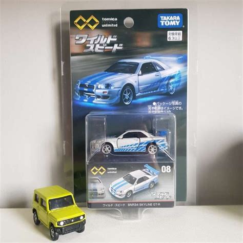 Promo Tomica Premium Unlimited Wild Speed Bnr34 Nissan Skyline Gt R R34