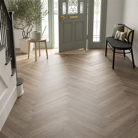 Polyflor Camaro RigidCore Naked Blond Oak Herringbone Herringbone