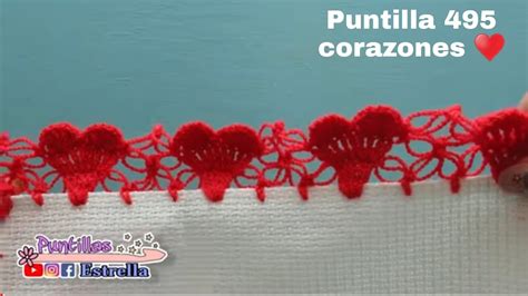 Puntilla Corazones Youtube