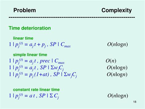 ppt on single machine scheduling with processing time deterioration and precedence constraints