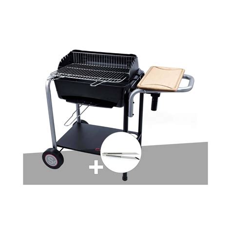 Barbecue Charbon Roma Somagic Pince Inox à Prix Carrefour
