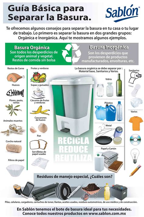 Como Se Debe Separar La Basura
