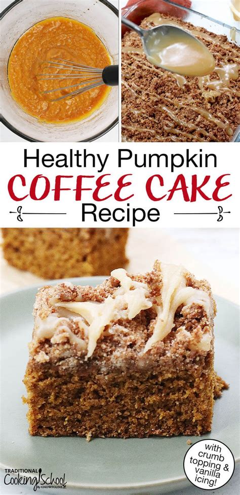 Sprouted Pumpkin Coffee Cake With Streusel Topping Recipe Pumpkin