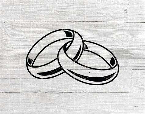 Wedding Svg Wedding Ring Svg Diamond Ring Svg Wedding Ring Etsy Uk