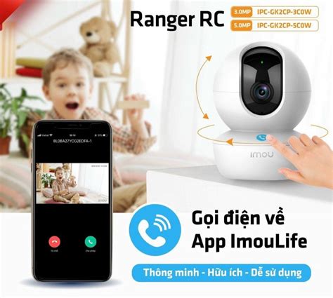 Camera Ranger RC camera trong nhà độ phân giải 3 MP model IPC GK2CP 3C0W