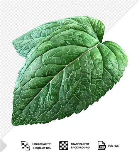 Premium PSD Unique Mint Leaf Fresh Mint Png Psd Images Png