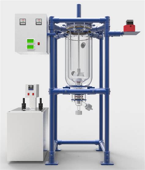 Equipo Biorreactor Para Biogas Con Reactor De 5 Litros Y Doble Camisa