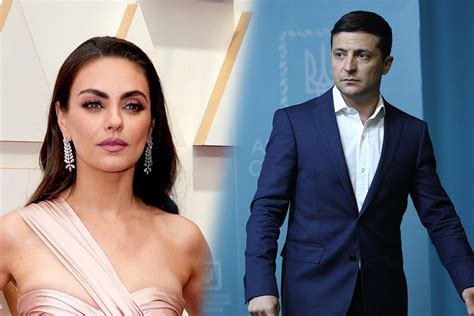 Jewish Actress Mila Kunis And Ukrainian President Zelensky Go Way Back Kveller
