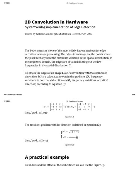2d convolution pdf algorithms computer graphics