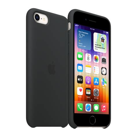 Buy Apple Soft Silicone Back Cover For Apple IPhone SE 3rd 2nd Gen