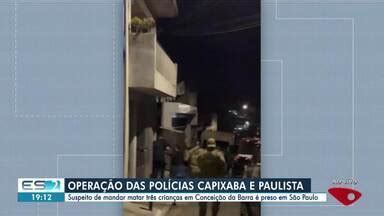 Boa Noite Espírito Santo edição regional Suspeito de mandar matar