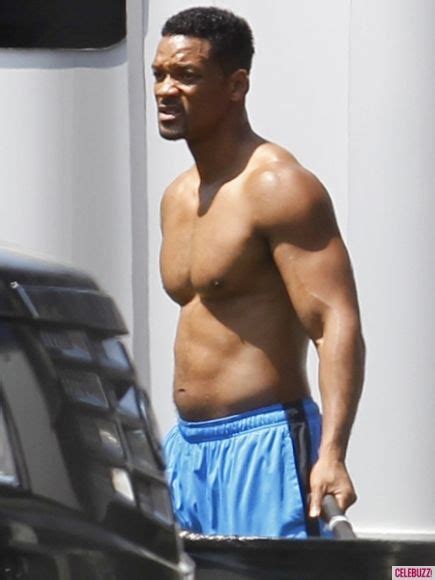 A Shirtless Will Smith On The Set Of Focus Leads Today S Star