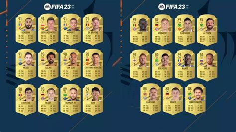 Melhores Jogadores Do FIFA 23 PS Verso