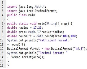 How To Round To 2 Decimal Places In Java Lesson Study