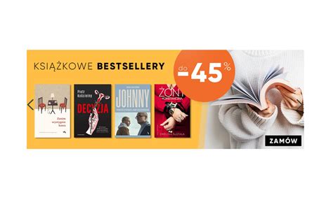 Znak bestsellery z rabatami do 45 Promocje książkowe tanie