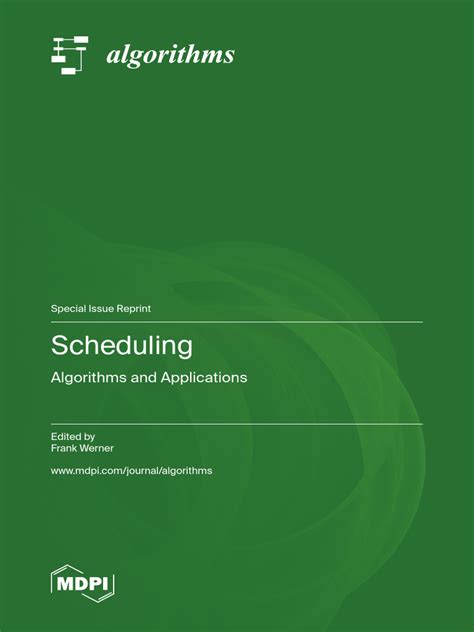 scheduling algorithms and applications pdf
