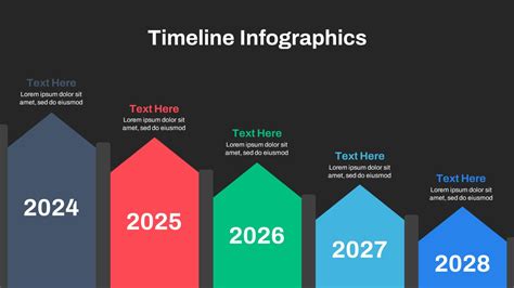 Free Timeline Infographics Deck SlideBazaar