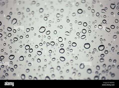 Gouttes De Pluie Sur La Vitre Arri Re Plan Goutte D Eau Texture De