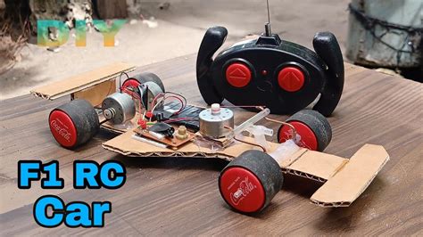 How To Make Rc Car From Cardboard Javier S Diy Youtube
