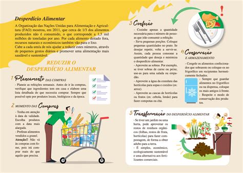 Reduzir o Desperdício Alimentar Projeto Educativo Municipal