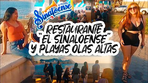 Restaurante EL SINALOENSE PLAYAS De Mazatlan Y Malecon En OLAS ALTAS