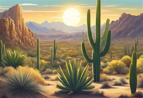 Cactus In Sonoran Desert A Guide To The Iconic Plants Of The Region