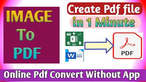 how to convert image to pdf without app how to convert word excel powerpoint documents file to