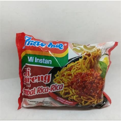 Jual Indomie Goreng Rasa Sambal Rica Rica Mie Instan Sambel Ricarica