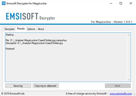 Decryptor For MegaLocker And NamPoHyu Virus Ransomware Released