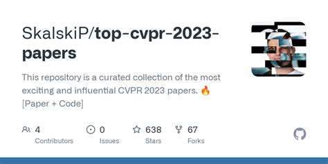 GitHub SkalskiP Top Cvpr 2023 Papers This Repository Is A Curated
