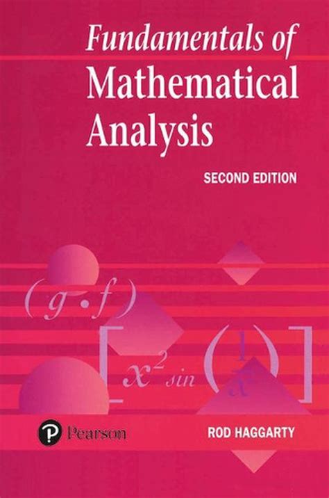 fundamentals of mathematical analysis by rod haggarty english paperback book f 9780201631975