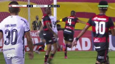 Vitória x Botafogo Melhores Momentos do 1º Tempo futebol ge