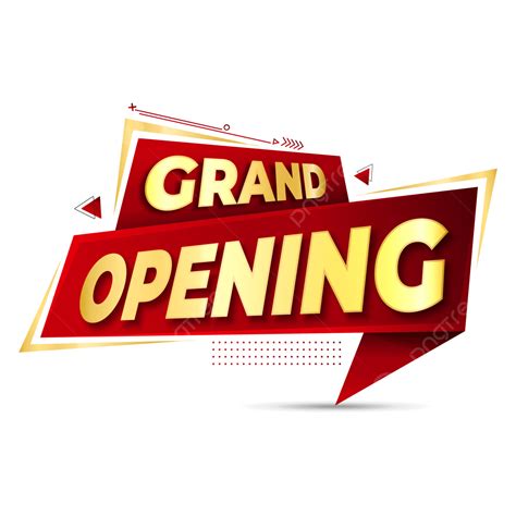 Grand Opening Png
