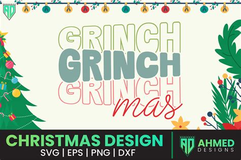 Grinch Mas Graphic By Ahmed Designs Creative Fabrica