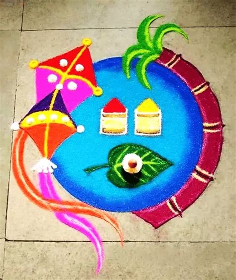 Makar Sankranti Rangoli Designs Okrani