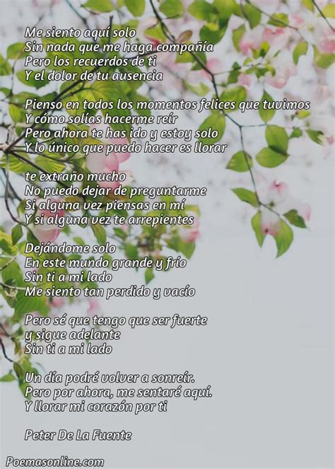 Poemas Muy Triste Para Llorar Poemas Online
