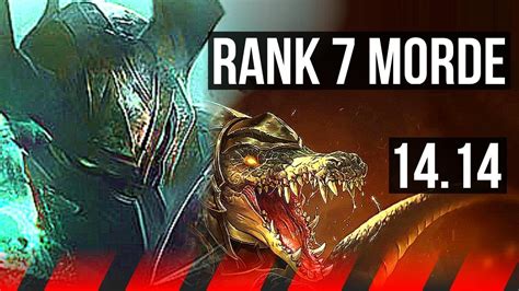 MORDEKAISER Vs RENEKTON TOP 8 Solo Kills Rank 7 Morde NA