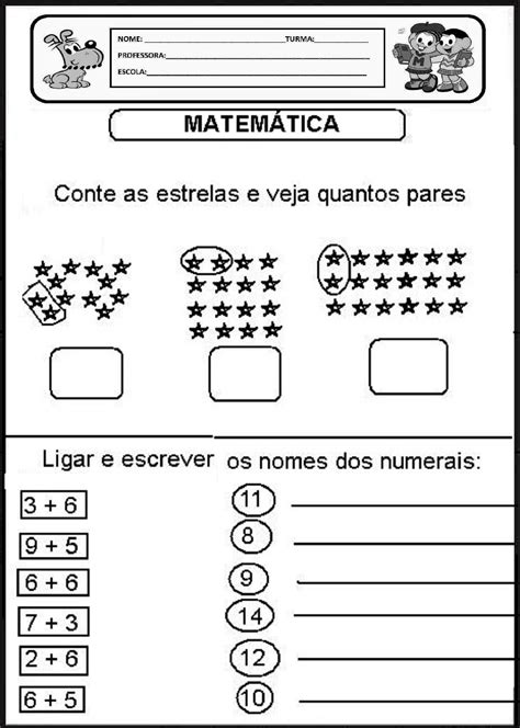 Atividades De Matem Tica Para Imprimir S Ries Iniciais