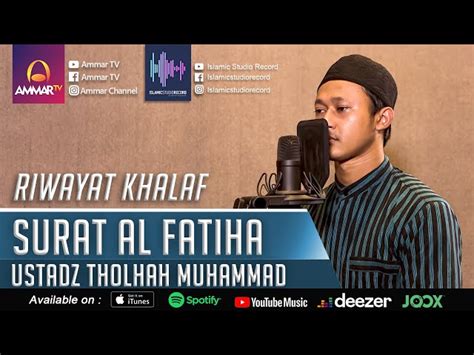 Surah Al Fatihah Qiraat Imam Hamzah Kufi Riwayat Khalaf 53 OFF