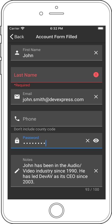 Xamarin Forms UI Controls Early Access Preview V20 1
