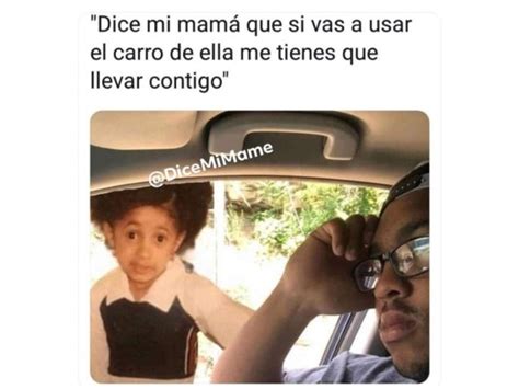 Dice mi mamá el meme de Cardi B