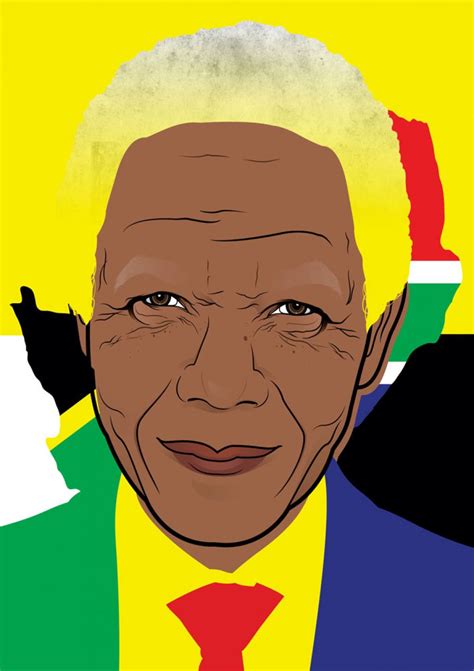 Quadros Personalidades Nelson Mandela KOLOR A Sua Loja De Quadros