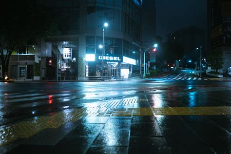 Empty Street Shibuya Tokyo Behance