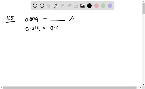 SOLVED Convert Each Given Fraction Decimal Or Percent Into Its Other