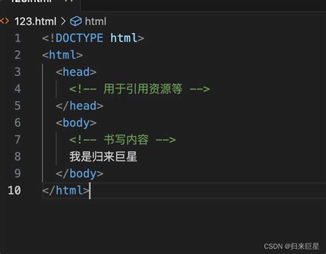 深入解析html三位重要成员，探索html、head和body标签的奥秘 html head body csdn博客