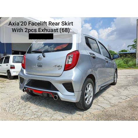 Perodua Axia Rahmah E Spec 2023 Drive 68 Bodykit With Paint Shopee