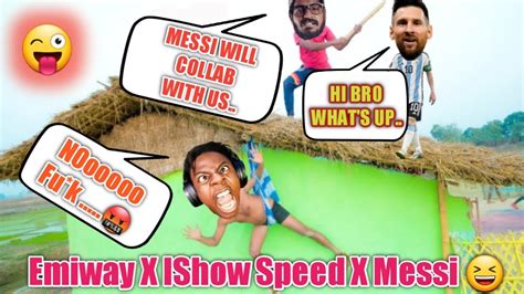 Emiway Bantai X IShow Speed X Messi IShow Speed Reaction On Collab
