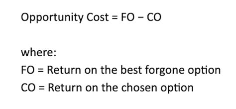 What Is Opportunity Cost