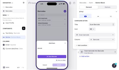 how to scan barcodes in a glide app dynamsoft developers blog
